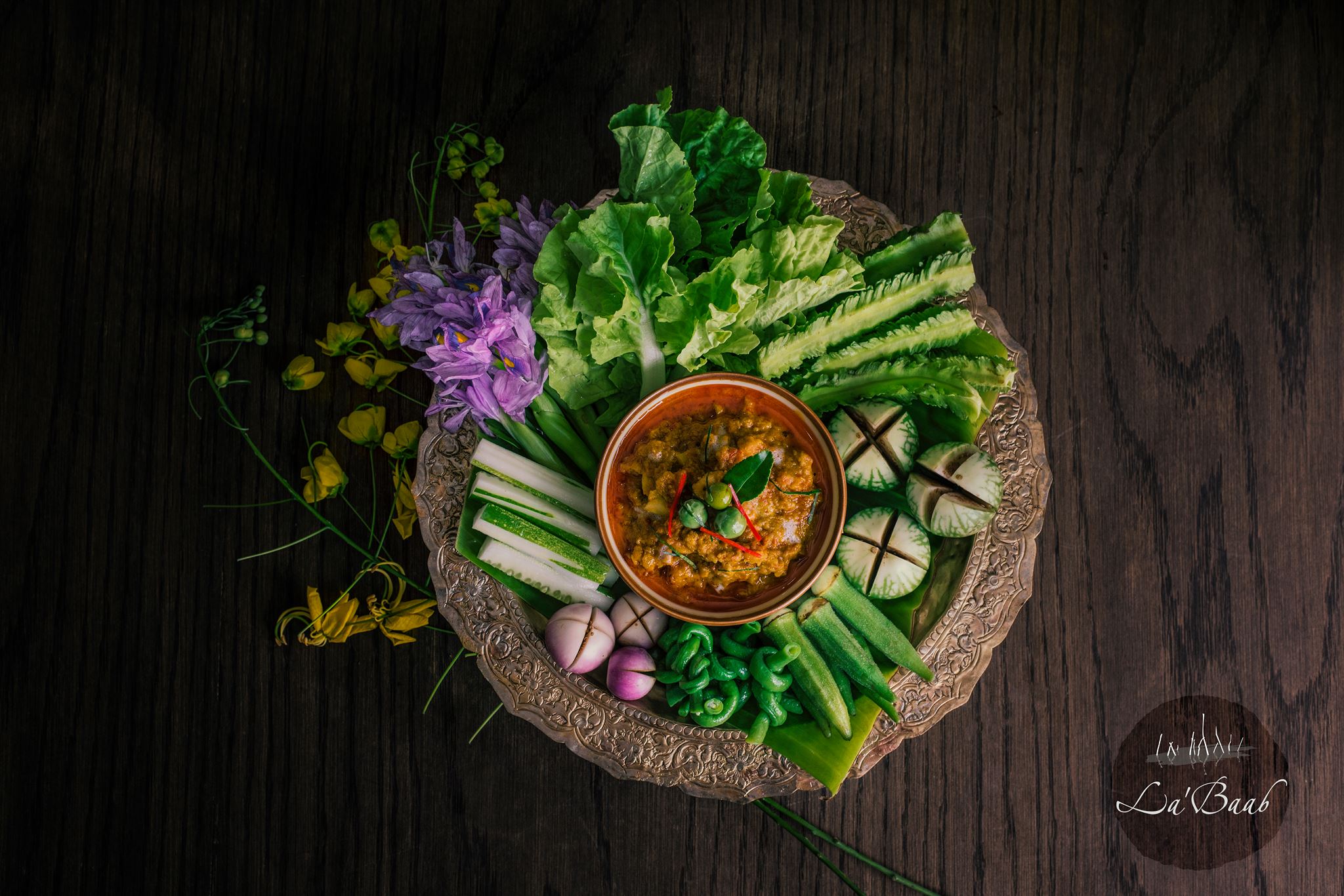 ញ៉ាំម្ហូបអ្នកស្រុកតាមបណ្ដោយទន្លេមេគង្គនៅ La’Baab