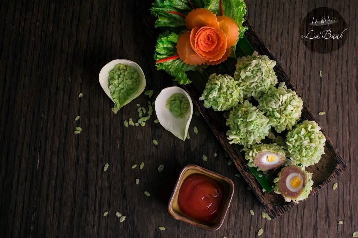 ញ៉ាំម្ហូបអ្នកស្រុកតាមបណ្ដោយទន្លេមេគង្គនៅ La’Baab